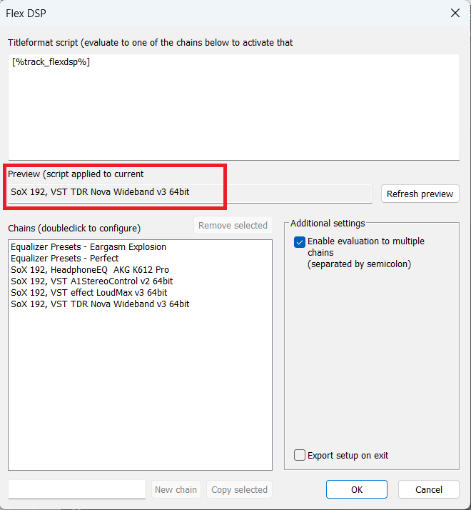 DSP 64bit - foobar2000 Wiki