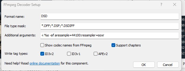 Input 64bit - foobar2000 Wiki